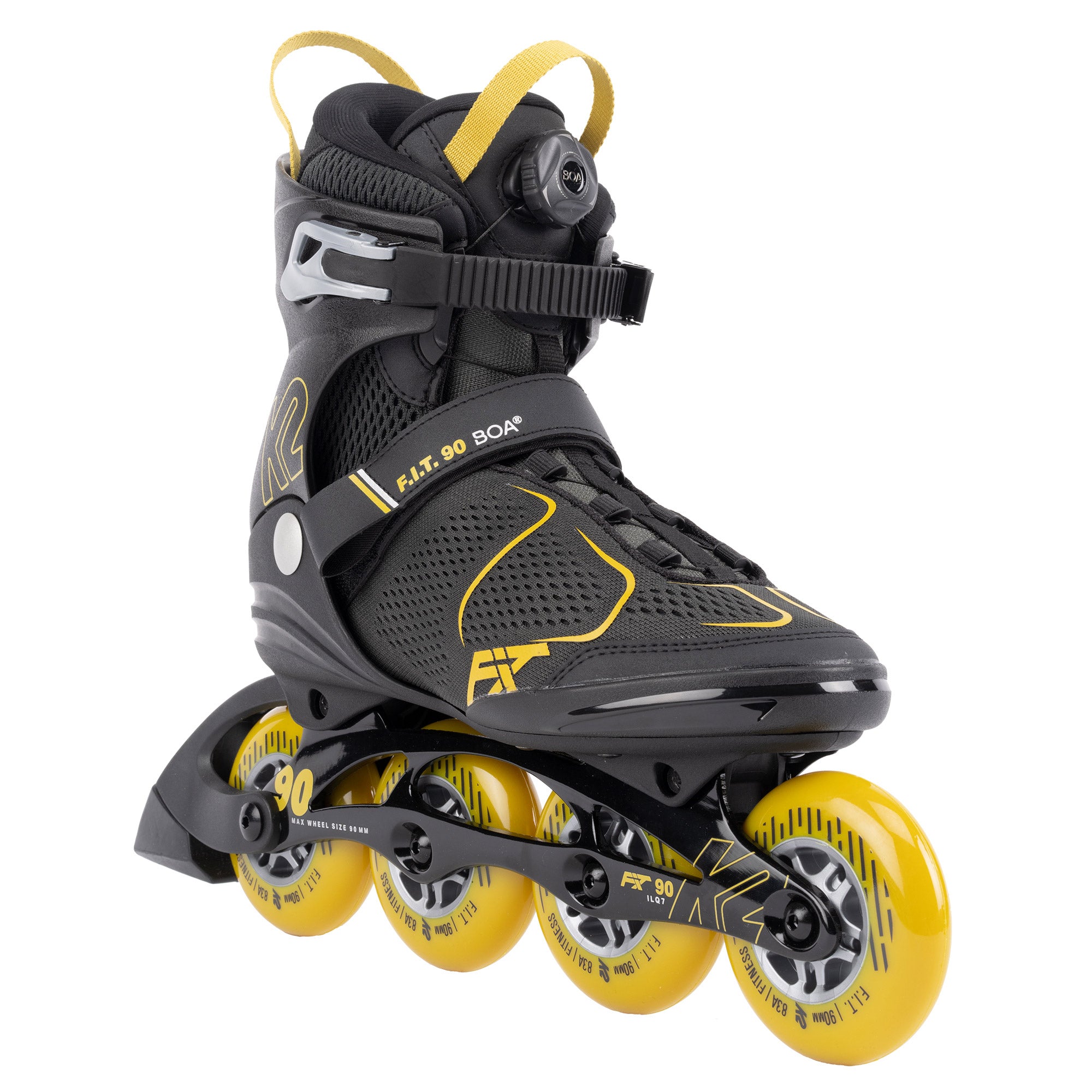 K2 F.I.T. 90 Boa Gray Mens Inline Skates 31876 – Skates.com