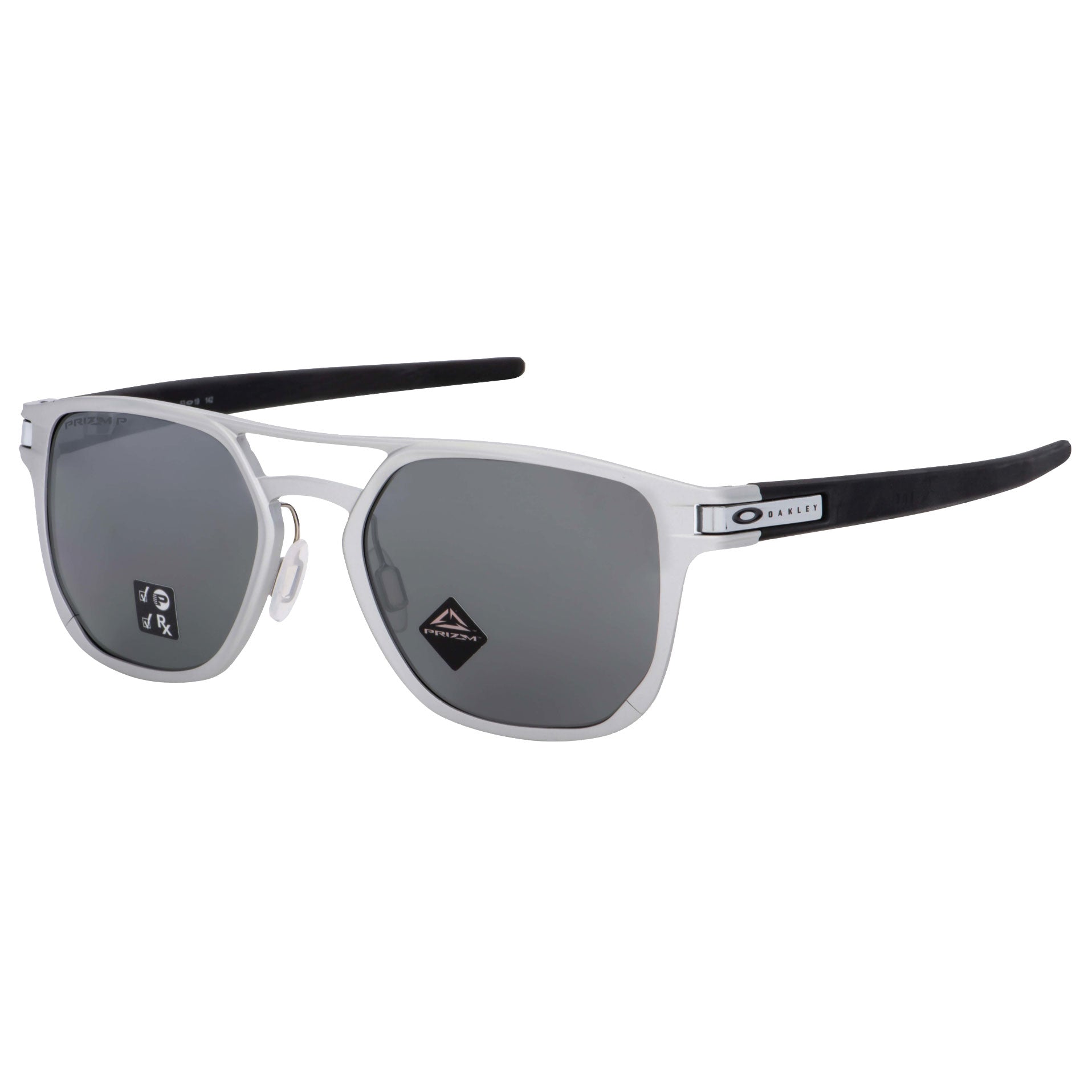 Oakley Latch Alpha SILBLK PZM POL Sunglasses – Skates.com